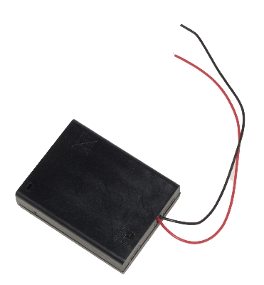 4*AAA 6V Battery box with Cover and Switch