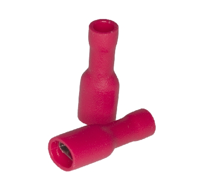 4.8mm Red Male Electrical & Wiring Connector Insulated