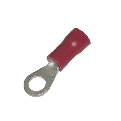 FAST ON RING 4.3MM RED