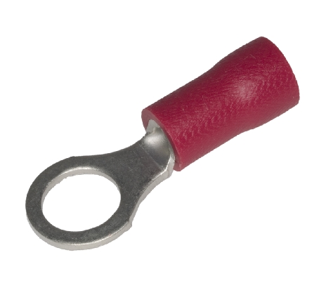 FAST ON RING 5.3MM RED