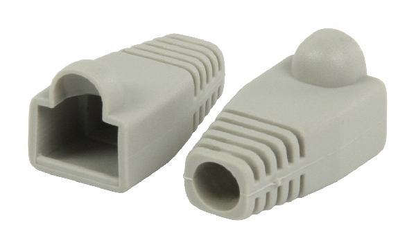 PVC uvodnik za UTP/FTP RJ45 konektore, svetlo sivi