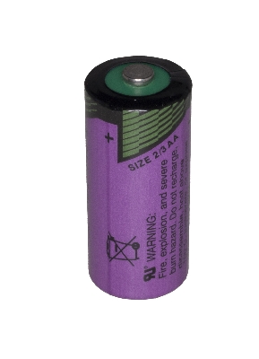 Lithium Thionyl Chloride Baterija, 3.6V, 1600mAh, 2/3AA
