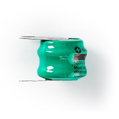 NIMH akumulator, 2.4V, 80Ah, 16.5X14.3mm