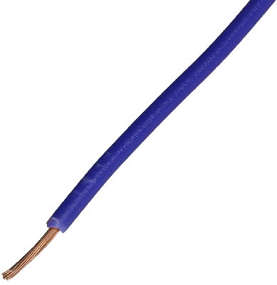 Provodnik, bakarni, PVC, H05V-K, 0.5mm², plavi