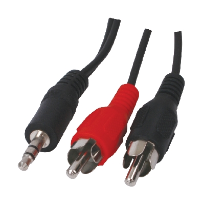 Kabl, Stereo 3.5mm muški na 2 X RCA muški, 2 metra