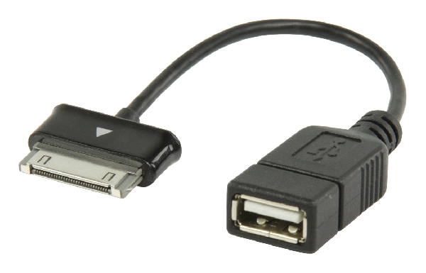 Sync and Charge Cable Samsung 30-Pin Male - USB A Female, 20cm