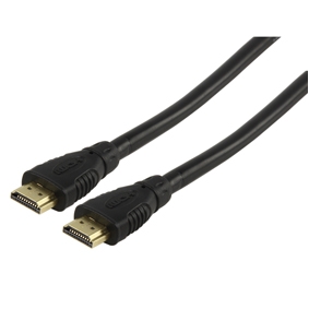 Kabl, HDMI muški na HDMI muški, pozlaćeni konektori, CCS kabl, 4K/30Hz, 10.2Gbps, High Speed, 1 meta