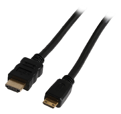 Kabl, HDMI muški 19 pina na MINI HDMI muški 19 pina, 1 metar