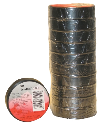 Izolir traka, 3M, 1300E, Temflex, 19mm x 20m, crvena