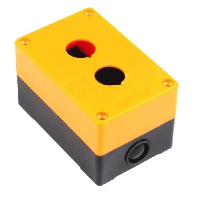 Waterproof Button Switch Control Box Yellow, BX2