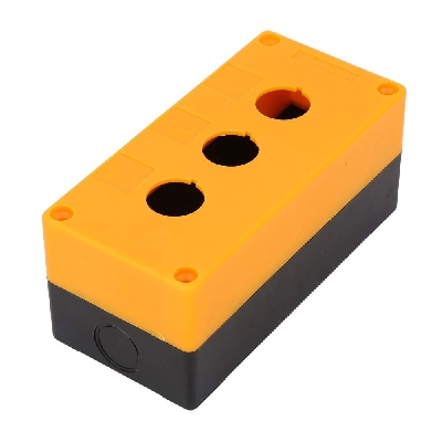 Waterproof Button Switch Control Box Yellow, BX3