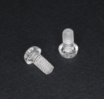 Vijak, krstasti, polikarbonat, DIN7985, M4X08mm