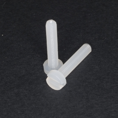 Vijak, ravni, poliamid PA6.6, DIN84, M3x16mm