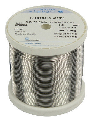 Tinol, 1.00mm, Fluitin-S 1532, 1000 grama, S-Sn60Pb38Cu2, Halide activated flux 2.2%