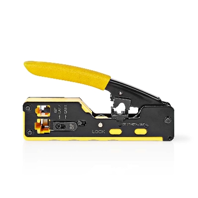 Crimp pliers đ CAT5 / CAT5e / CAT6 / CAT6a / CAT7 / RJ12 / RJ45 đ Cutting / Plier / Stripping đ Rubb