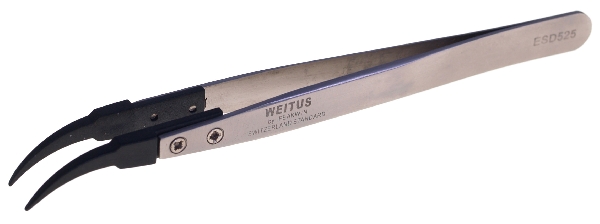 WeiTu Antistatic Replaceable Angled Tweezers