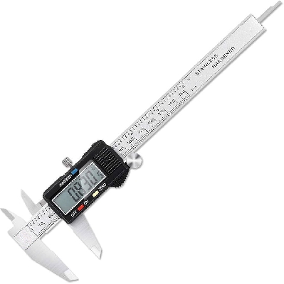 Šubler, 4CR13 Stainless Steel Digital Caliper, 0-200mm