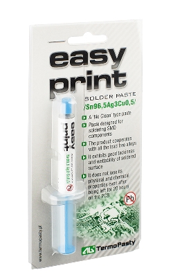 Flux Easy Print Sn96.5/Ag3/Cu0.5, 20 grama, za SMD lemljenje, bez naknadnog čišćenja