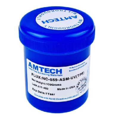 Tinol u pasti, AMTECH NC-556-ASM-UV (TPF) BGA Soldering Paste Flux Solder Ball Flux Paste, 100 gr, t