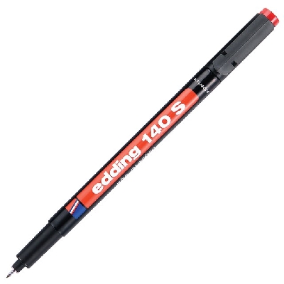 Flomaster, crni, Edding 140S, permanent pen, 0.3mm