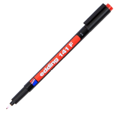 Flomaster, crni, Edding 140S, permanent pen, 0.6mm