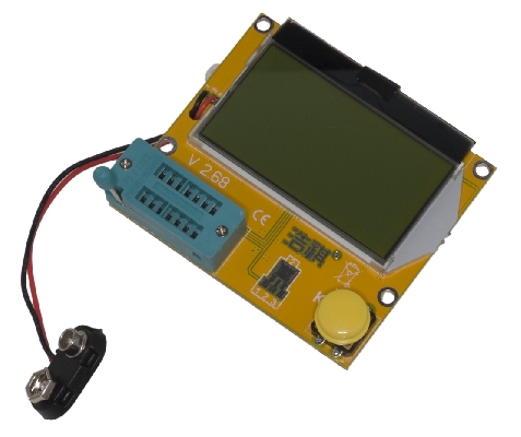 LCR-T4 graphical multi-function tester capacitor + inductance + resistor + SCR English version