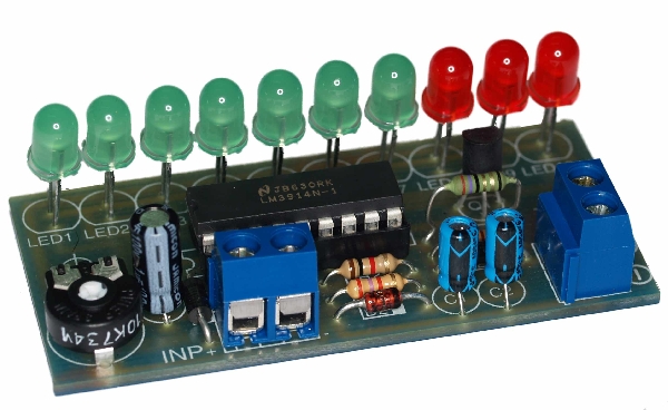 RK 3774 LED VU-Metar sa IC, 10 LED