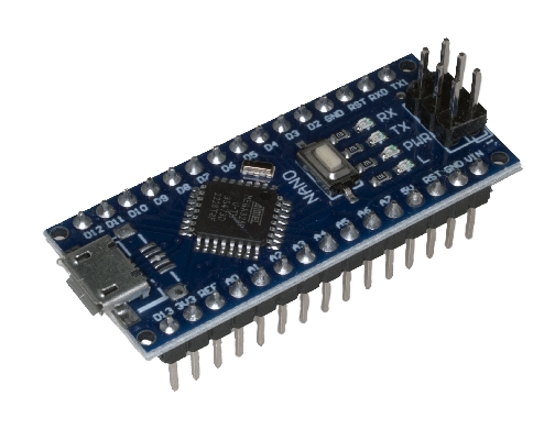 Arduino Nano V3, ATmega328P/16MHz, CH340, Micro USB konektor