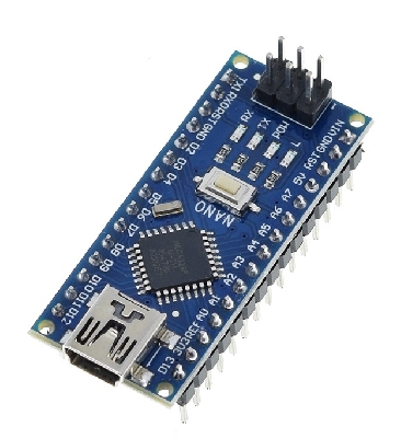 Arduino Nano V3, ATmega328P/16MHz, CH340, Mini USB konektor