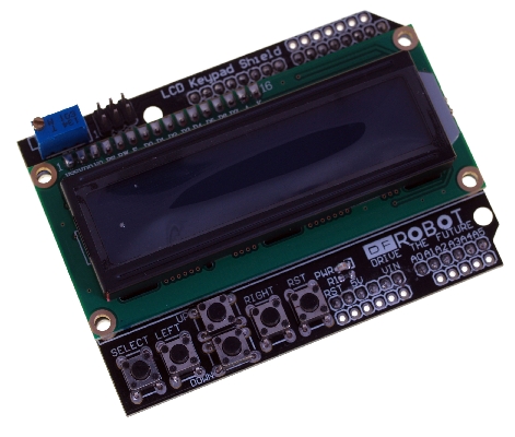 LCD Keypad Shield for Arduino