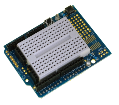 Arduino Shield sa protobordom, za eksperimentisanje