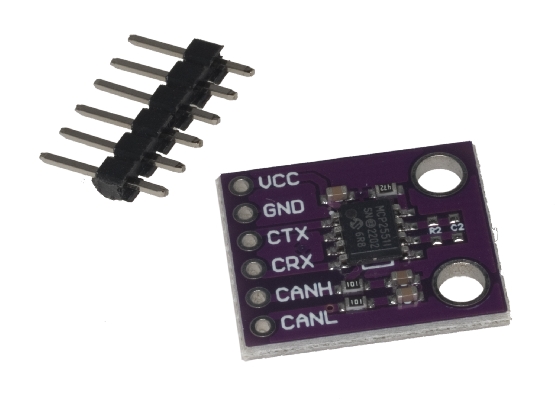 MCP2551 High-speed CAN Protocol Controller Bus Interface