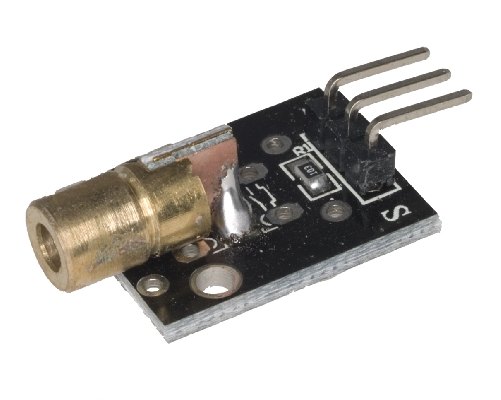 Laser sensor Module, 6mm, 5V, 5mW, Red, 650nm