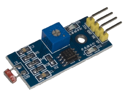 Photosensitive sensor module, light sensor