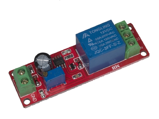 Modul tajmer sa podešavanjem vremena, 0-10 sec, 12V/10A