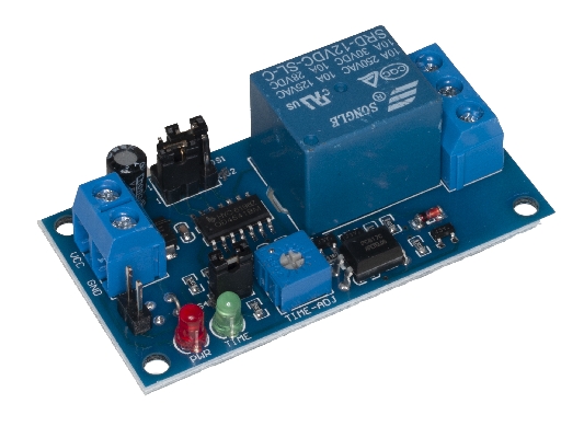 DC 12V delay relay switch timer relay, 0.1s - 1hour