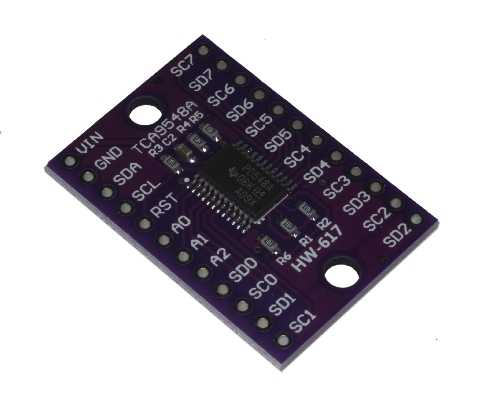 TCA9548A 1-to-8 8 way I2C 8-channel multi-channel