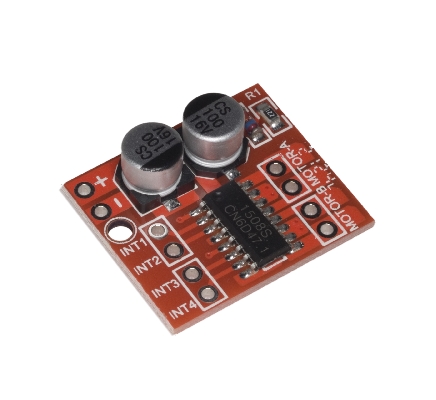 L298N stepper motor driver board: Mini L298N DC motor driver module