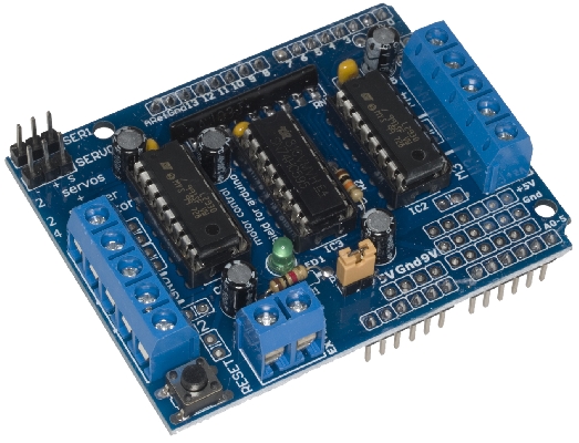 L293D motor control shield motor drive expansion board