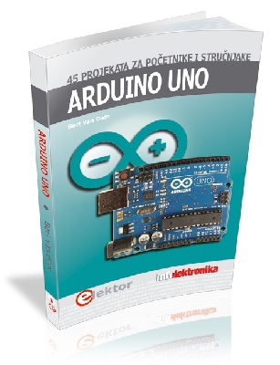 Arduino UNO, knjiga, Elektor, izdanje Info elektronika