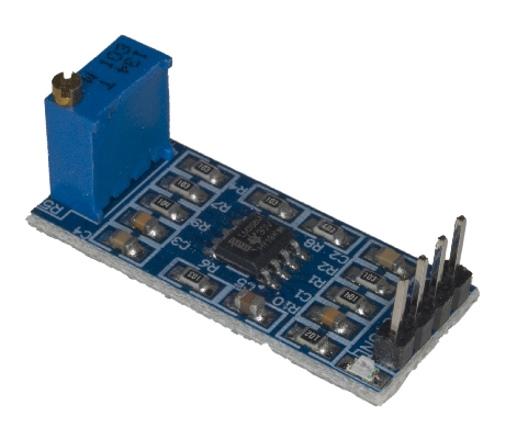 Pojačavački modul sa LM358, 100 puta pojačanje, napajanje 5-12V DC