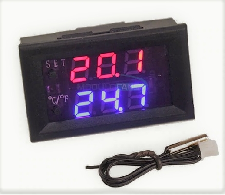 W1209WK DC 12V LED Digital Thermostat Temperature Control Thermometer Thermo Controller Switch Modul