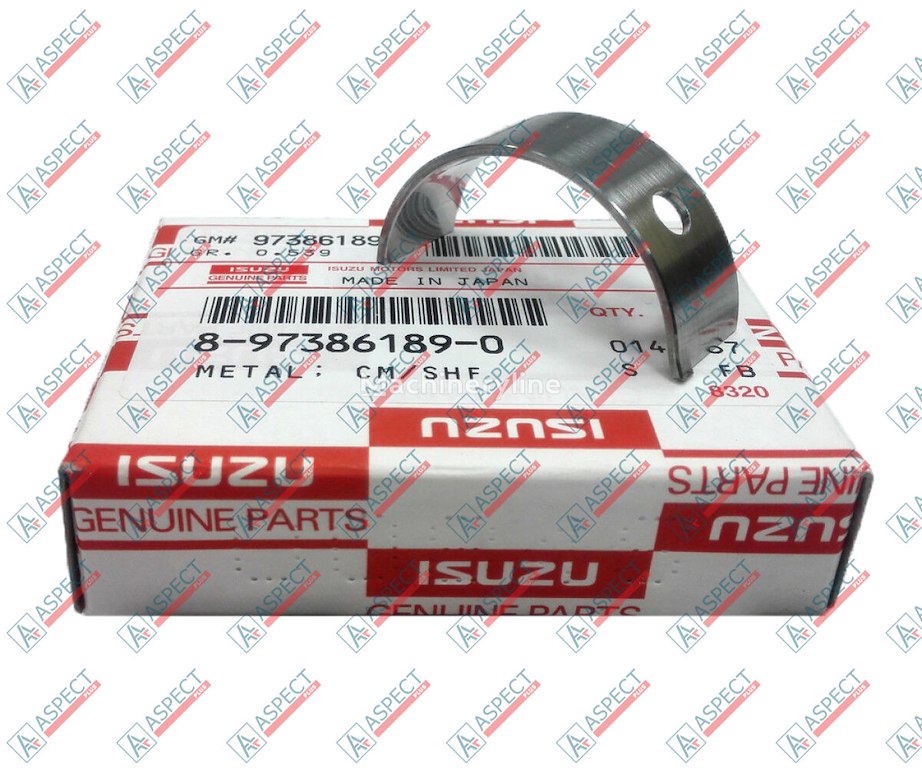 Metal Camshaft Bearing 8973861890 Genuine Isuzu 8973861890 za Case CX210B, CX230B, CX210C, CX210C LONG REACH bagera