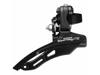 SHIMANO MENJAČ PREDNJI SHIMANO TOURNEY TZ FDTZ500DS6 TRIPLE FRICTION ZA 6/7 BRZINA DOWNSWING TOPP...