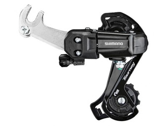 SHIMANO MENJAČ ZADNJI SHIMANO RDTY200 TOURNEY GS 6/7SPEED W/RIVETED ADAPTERROAD BLACK INDPACK ERD...