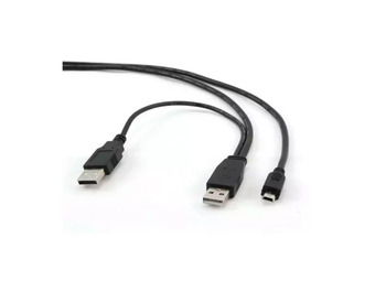 Kabl USB Gembird 2xUSB- USB-Mini 5 pin-a 1.8m M/M