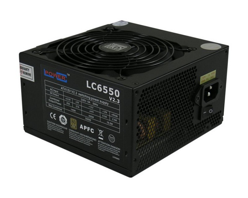 Napajanje 550W LC Power LC6550 V2.3 80 Plus BRONZE