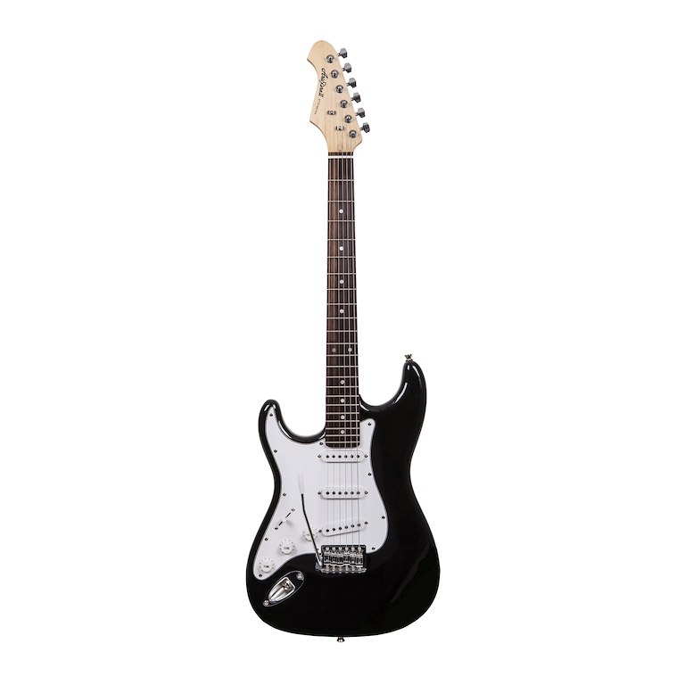 Aria STG-003-L BK - Električna gitara