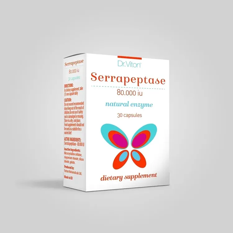 Dr. Viton Serrapeptase 80000IU 30 kapsula