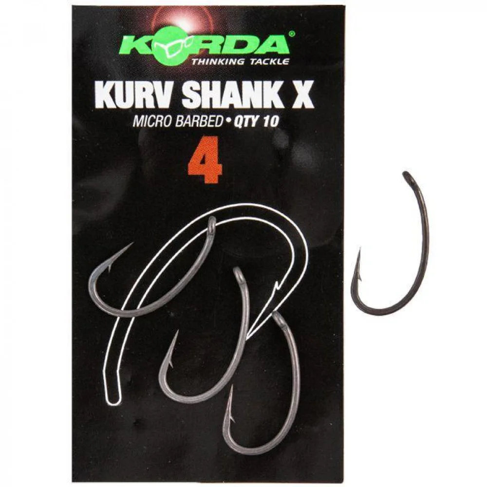 KORDA KURV SHANK X SIZE 4 (KKSX4)